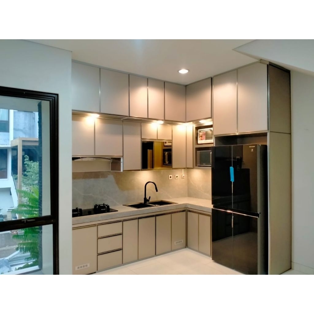 Jual KICHEN SET ALUMINIUM ACP/ KICHEN SET PREMIUM | Shopee Indonesia