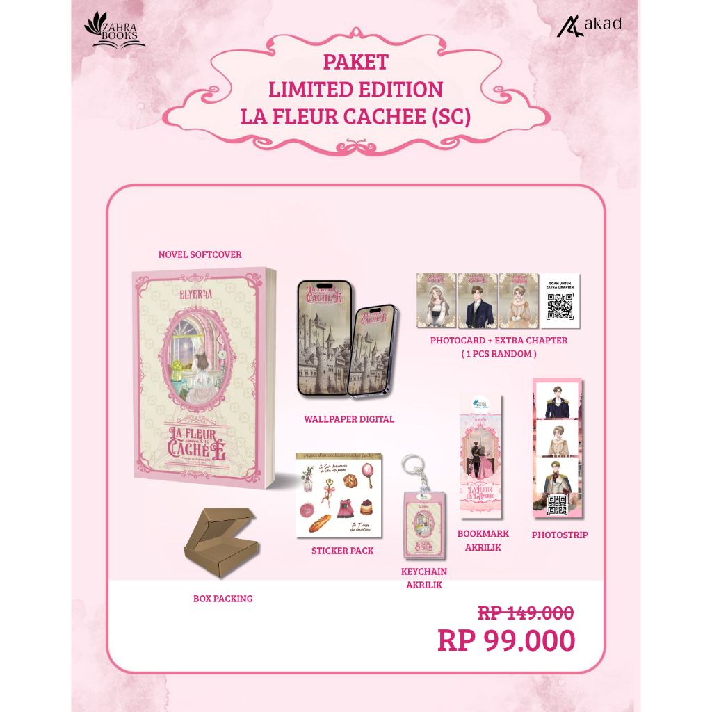 Jual Novel La Fleur Cachee : Cinta di Prancis, 1880 By Eleeya & H. || BAPER | Shopee Indonesia