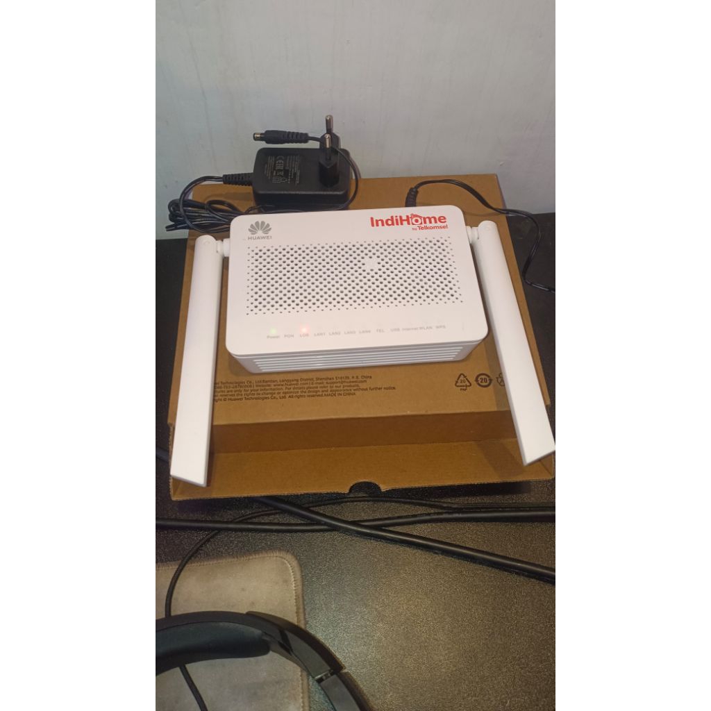 Jual ROUTER HUAWEI GPON HG8145V5 Port BIRU/HIJAU DUALBAND + ADAPTOR | Shopee Indonesia