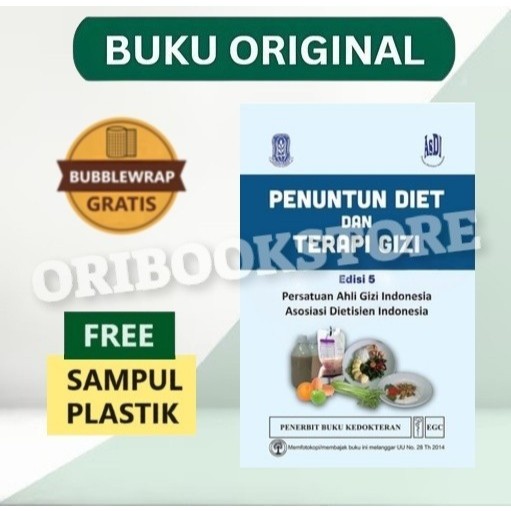 Jual BUKU ORIGINAL PENUNTUN DIET DAN TERAPI GIZI EDISI 5 - PERSATUAN ...