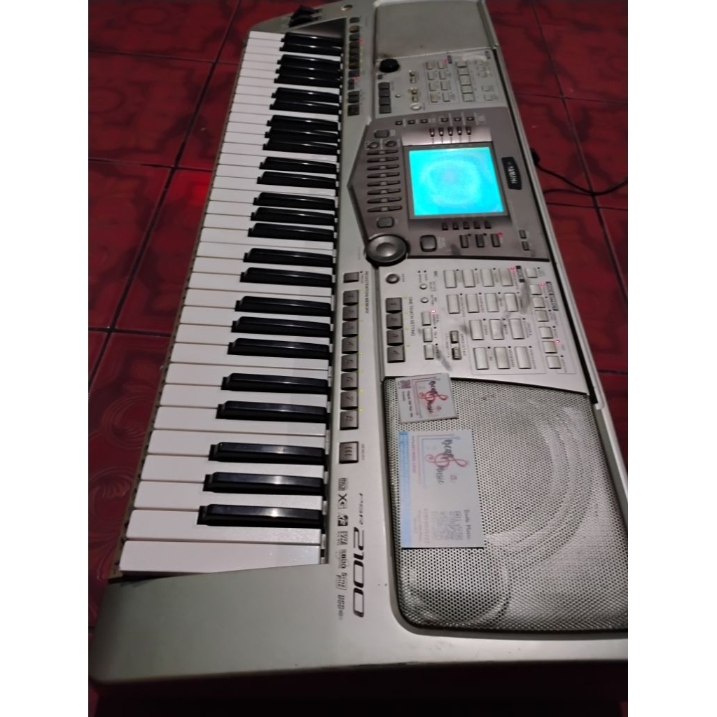 Jual piano digital/keyboard/organ musik/ yamaha psr 2100 plasdisk mulus ...