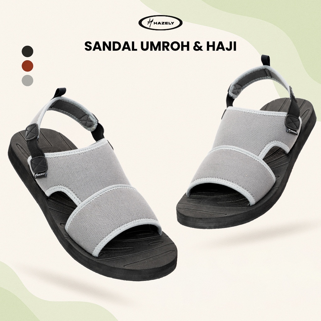 Jual HAJRA Sandal Haji Umrah Pria Wanita by Hazely – Sandal Ibadah ...