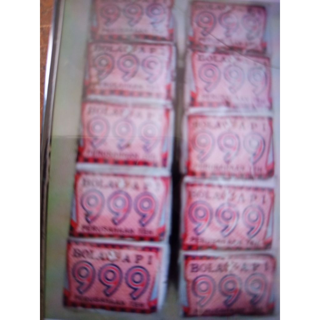 Jual Teh 999 Bola Api 40g (1 slop isi 10 bungkus) | Shopee Indonesia