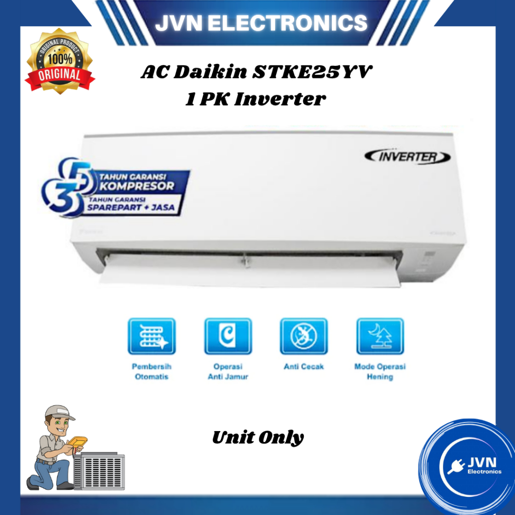 Jual AC Daikin STKE25YV 1 PK Beta Inverter Unit Only | Shopee Indonesia