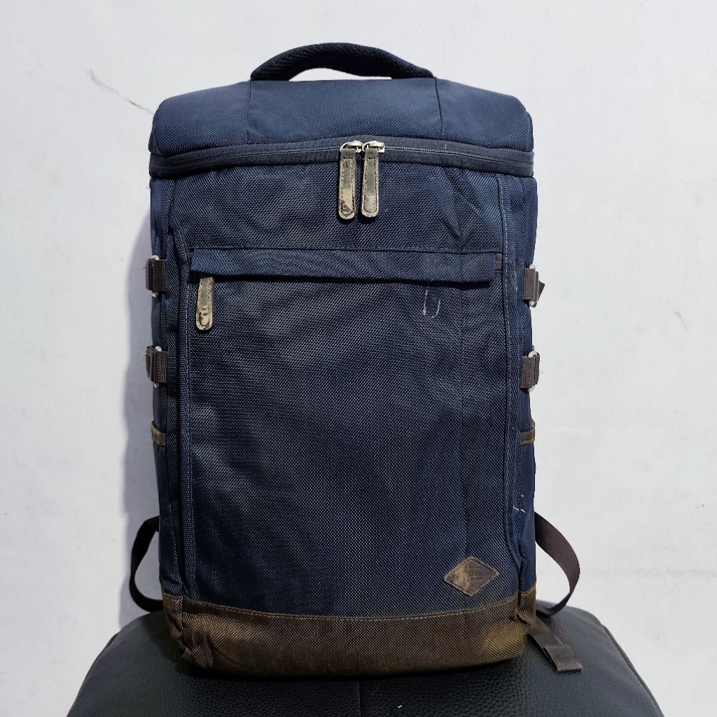 Jual Polham Backpack / Ranael Tabung Polham Navy | Shopee Indonesia
