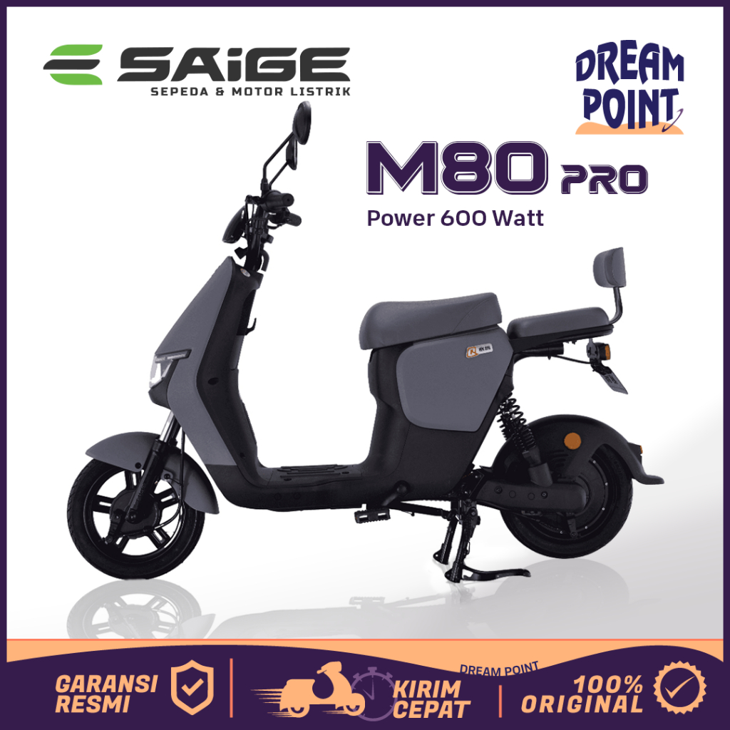 Jual Sepeda Listrik Saige M80 Pro NFC 600watt Bisa Kunci Stang Garansi ...