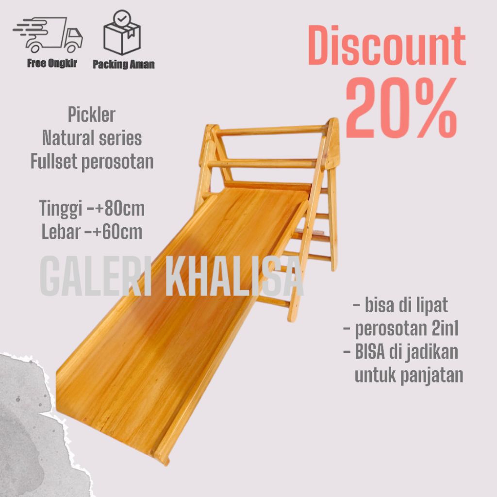 Jual Mainan Anak Pikler Pickler Tanpa Perosotan | Shopee Indonesia