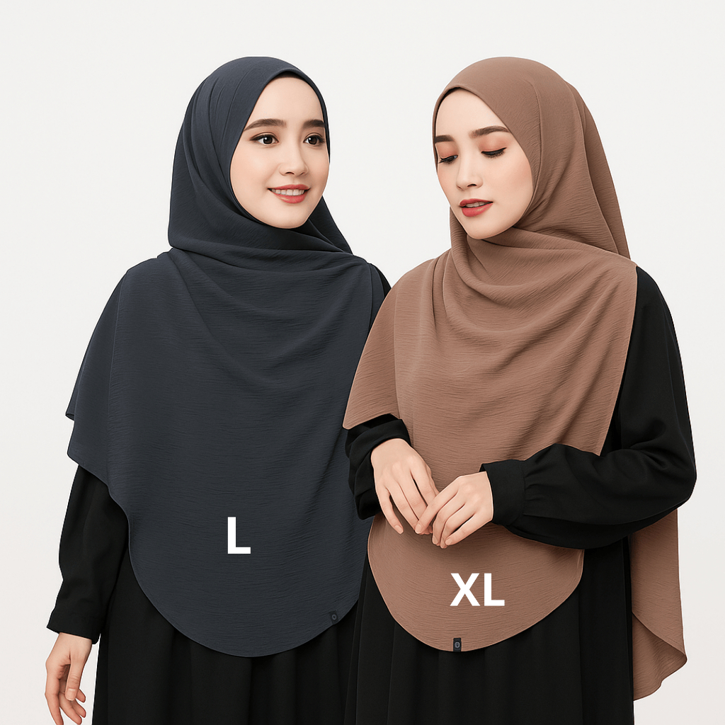 Jual Pashmina Curve Crinkle Airflow Jumbo Syari Oval Hijab Malaysia |Ukuran L & XL | Shopee ...