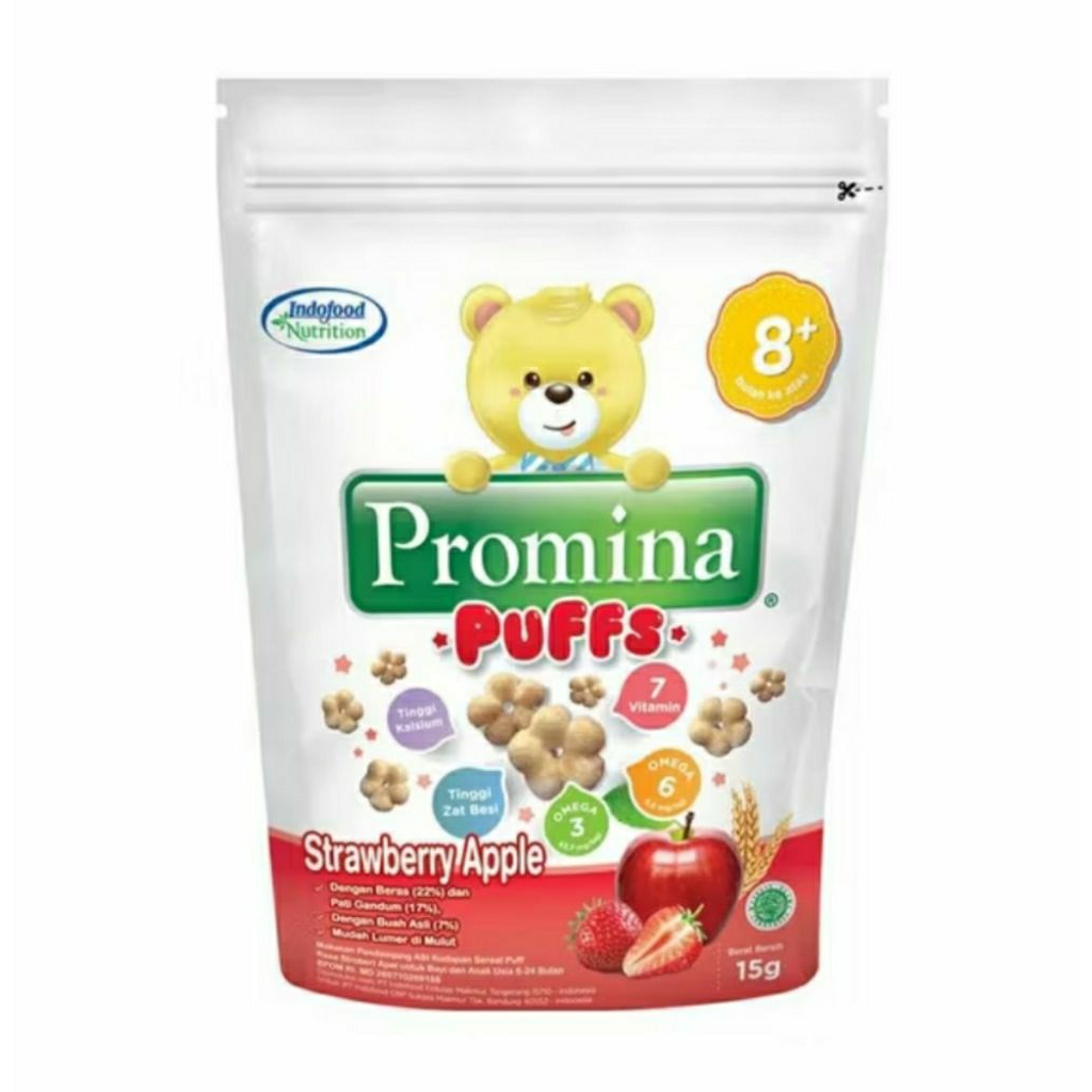 Jual Promina Puffs 15gr Snack Bayi MPASI Cemilan Bayi 8m+ / Makanan ...