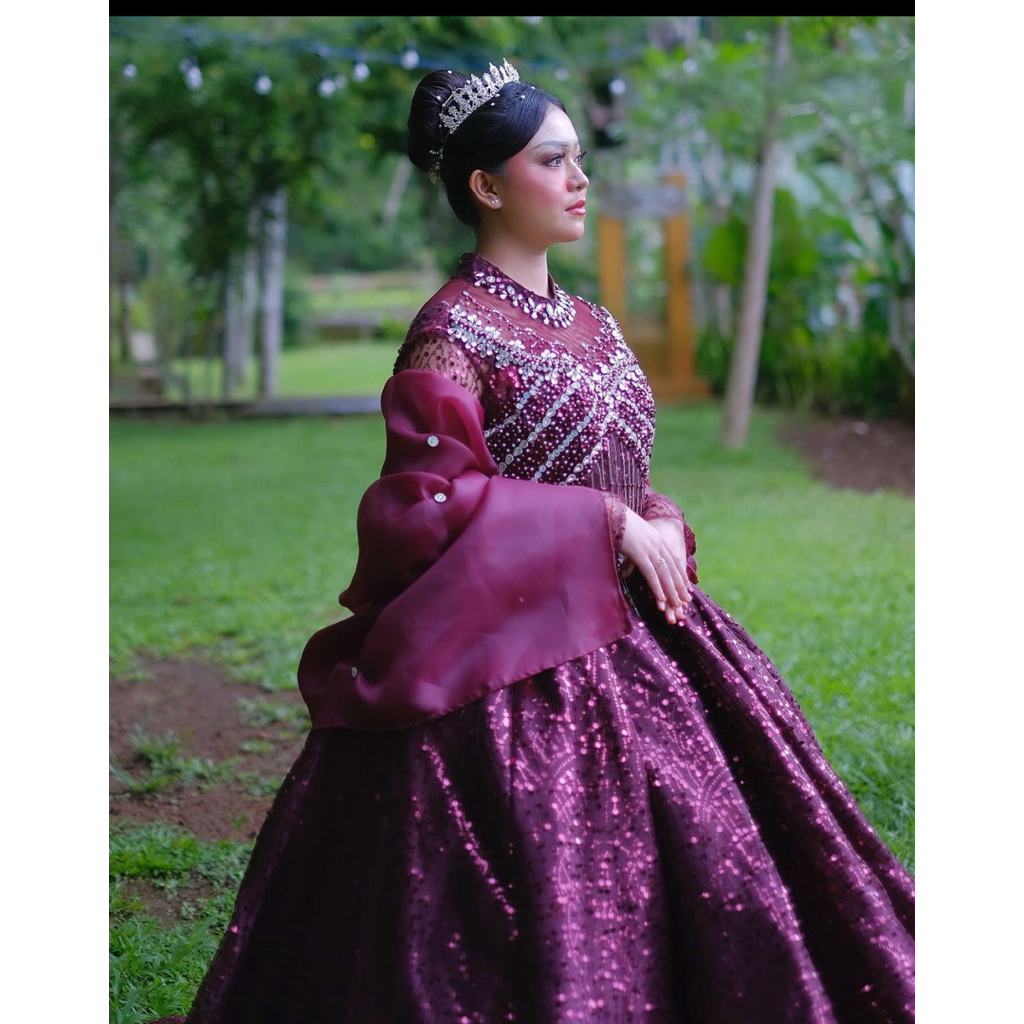 Jual gaun gaun bergendi | Shopee Indonesia