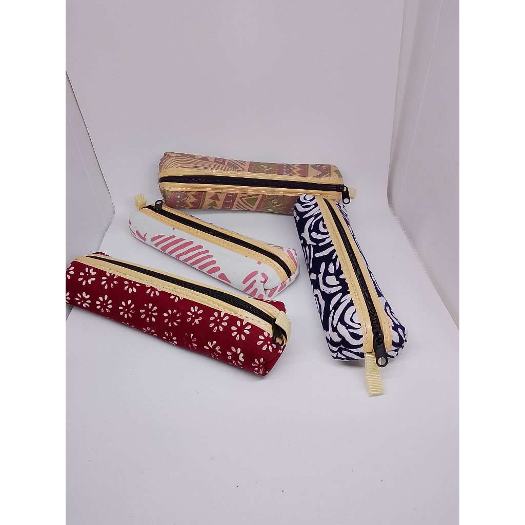 Jual souvenir pernikahan dompet batik tempat pensil 19*7 isi 25 pcs ...