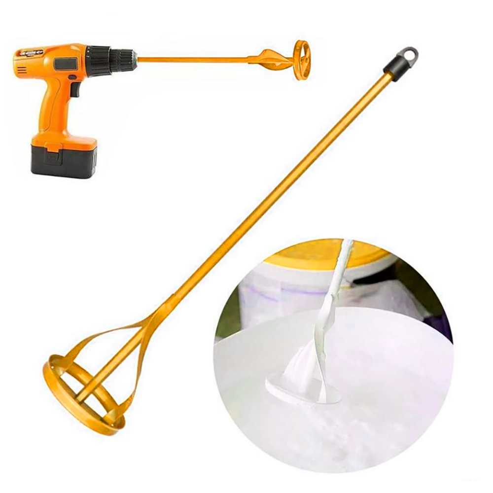 Jual 6 * 40cm Hexagon Shaft Plaster Mud Mixer Handheld Paint Cement ...