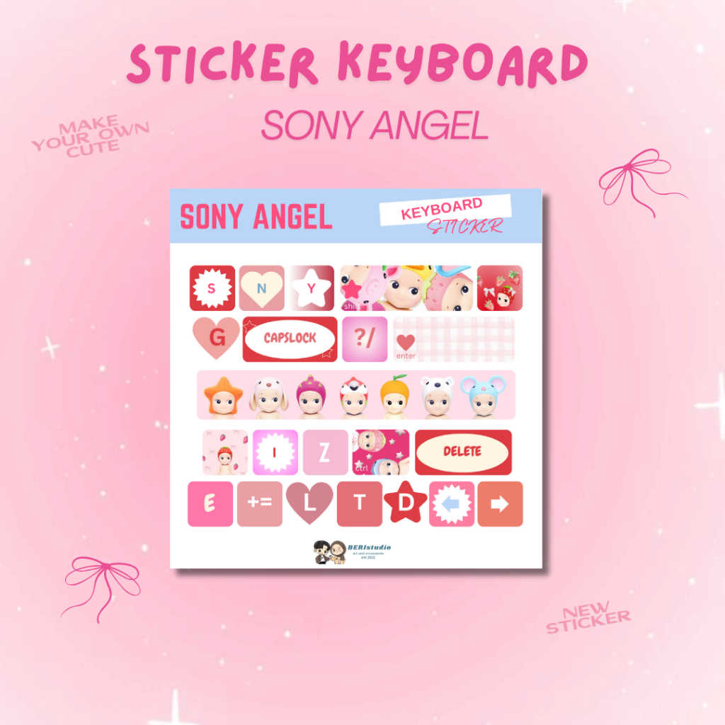 Jual STICKER KEYBOARD SONY ANGEL | Shopee Indonesia