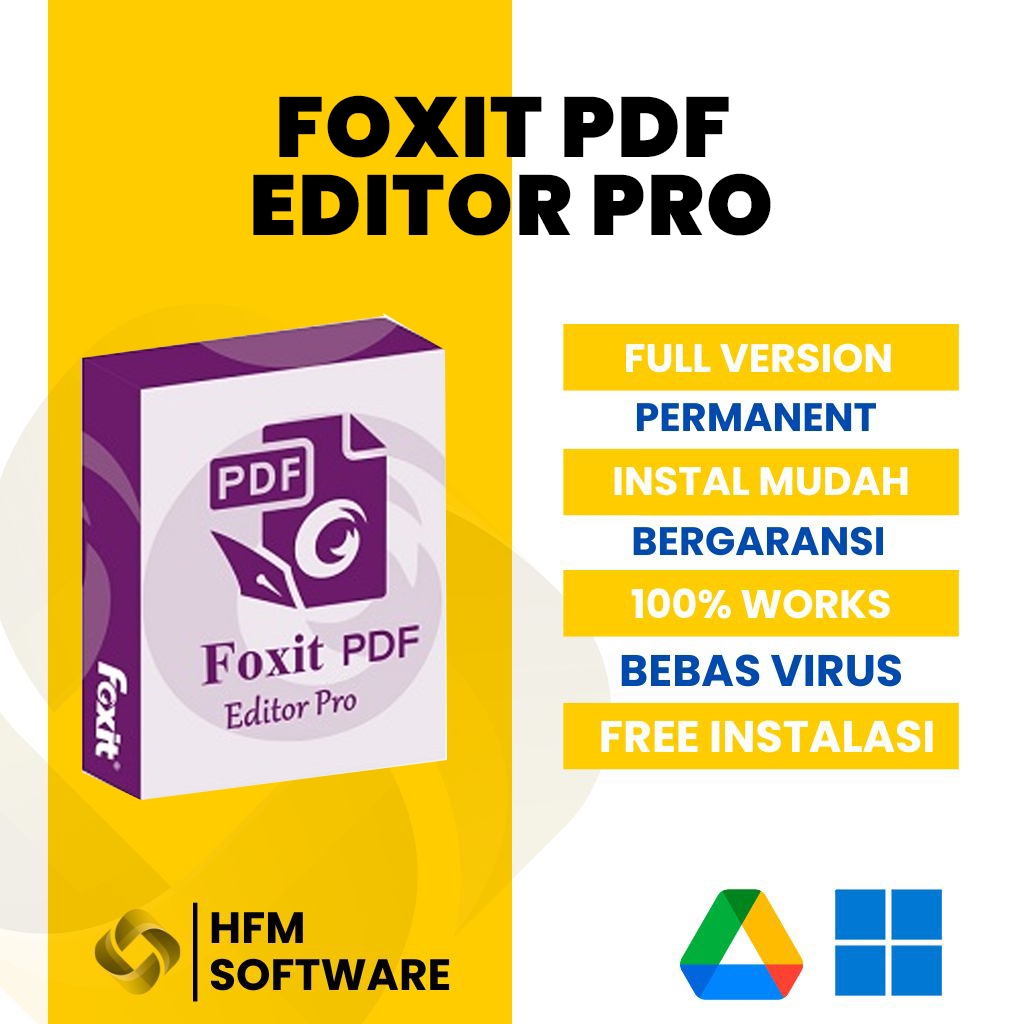 Jual Foxit PDF Editor Pro | Membuat, mengelola, mengonversi, dan mengedit dokumen PDF | Windows ...