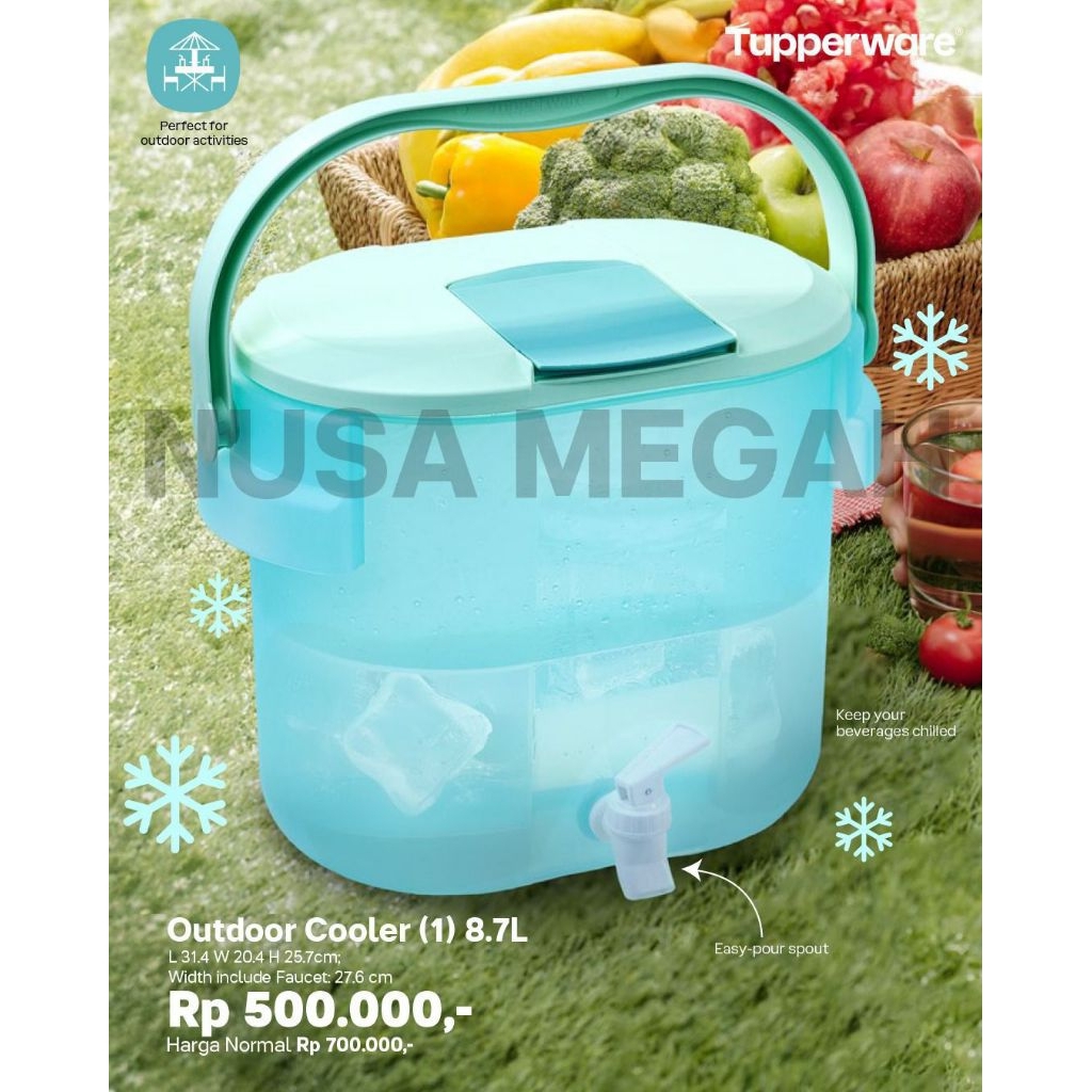Jual TUPPERWARE DISPENSER OUTDOOR COOLER MALAYSIA/IMPORT/DISPENSER ...