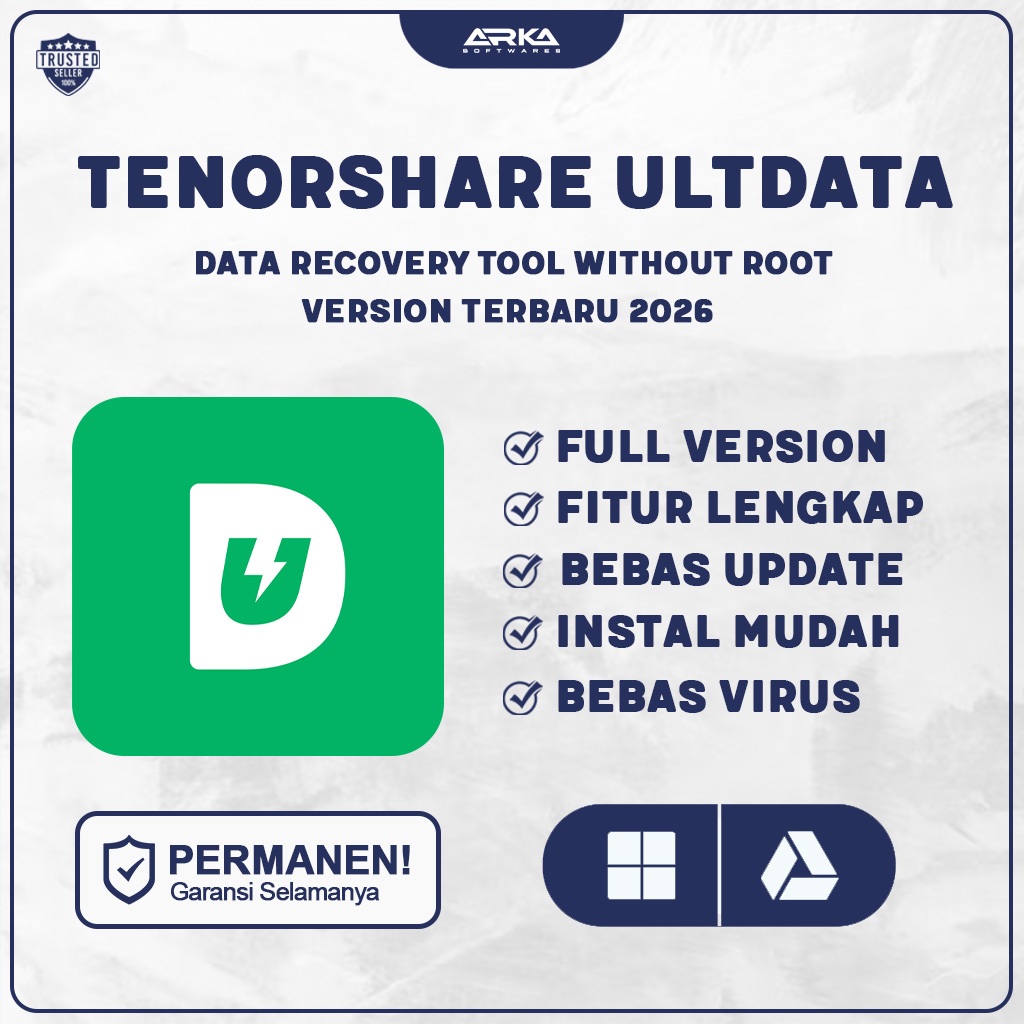 Jual Tenorshare UltData 2026 Full Version Original Lifetime | Software ...