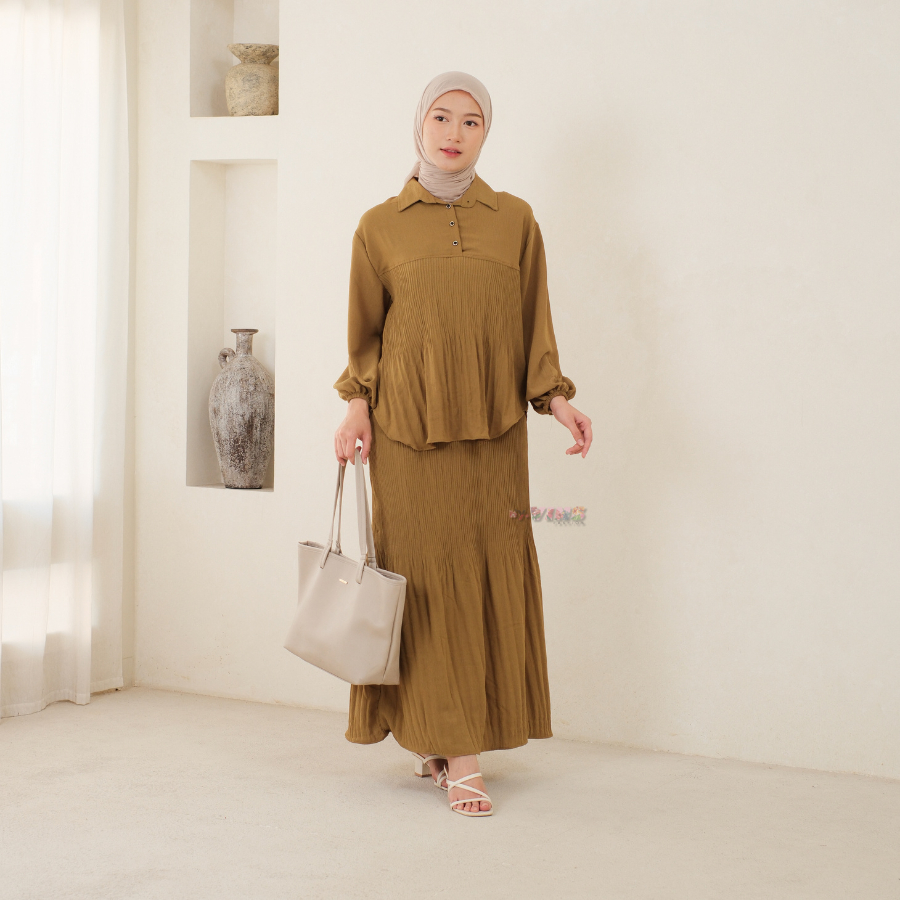 Jual Clodia Set Rok - SETELAN ROK WANITA KEKINIAN ONE SET ROK KOREAN ...