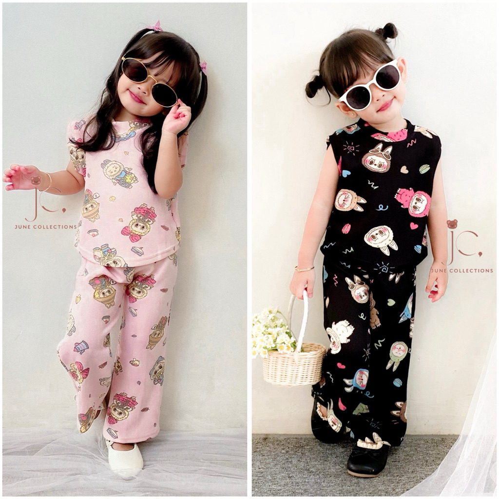 Jual JUNECOLLECTIONS LABUBU DAILYWEAR KNIT SET ANAK BAJU KNIT ANAK ...