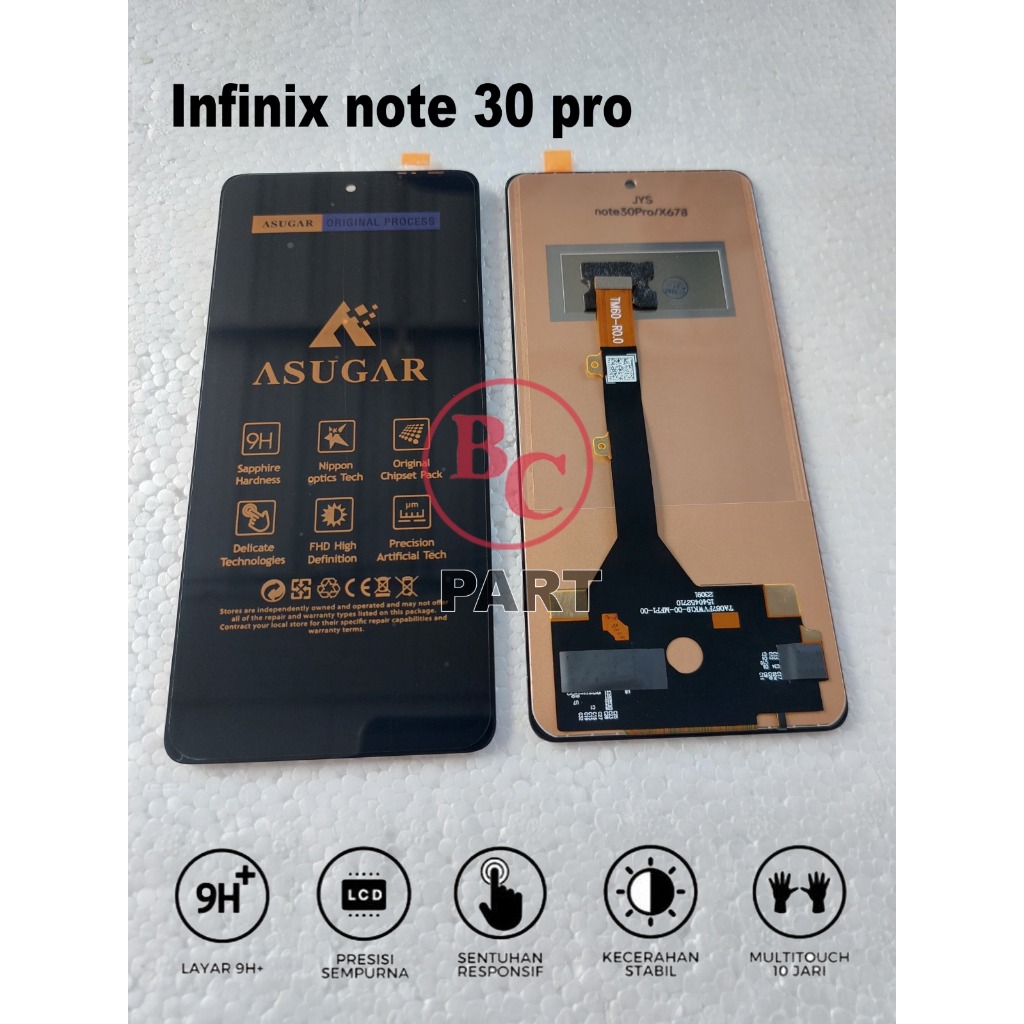 Jual LCD TOUCHSCREEN INFINIX NOTE 30 PRO - GT 10 PRO X678 - X678B ...