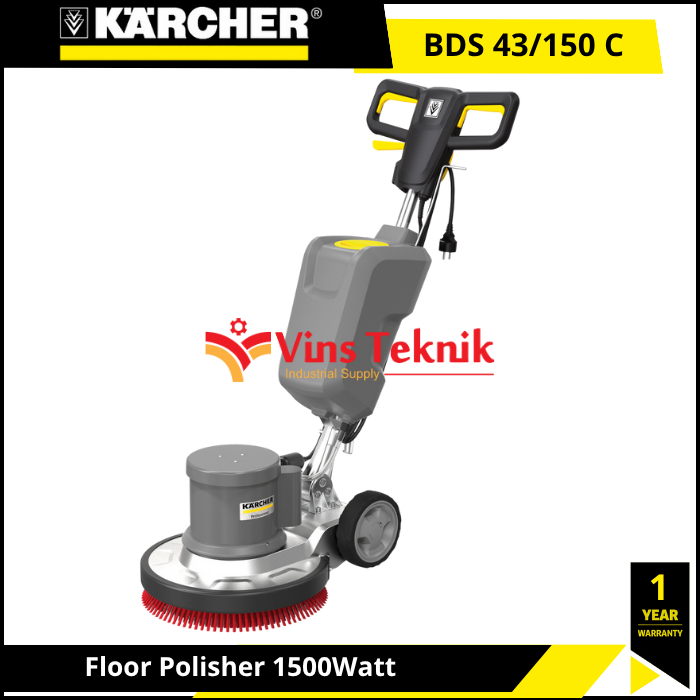 Jual KARCHER BDS 43/150 C Classic Mesin Poles Pemoles Lantai Floor ...