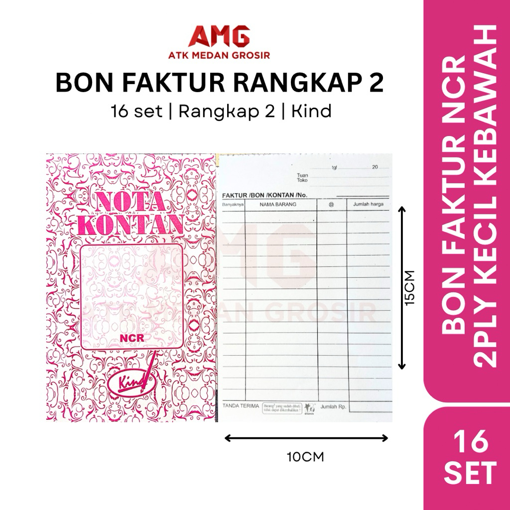 Jual BON FAKTUR | RANGKAP 2 KECIL KEBAWAH | Shopee Indonesia