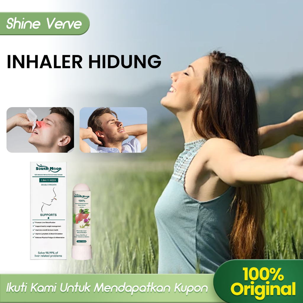 Jual South Moon Inhaler Hidung 1.8ml Inhaler Hidung untuk Membersihkan ...
