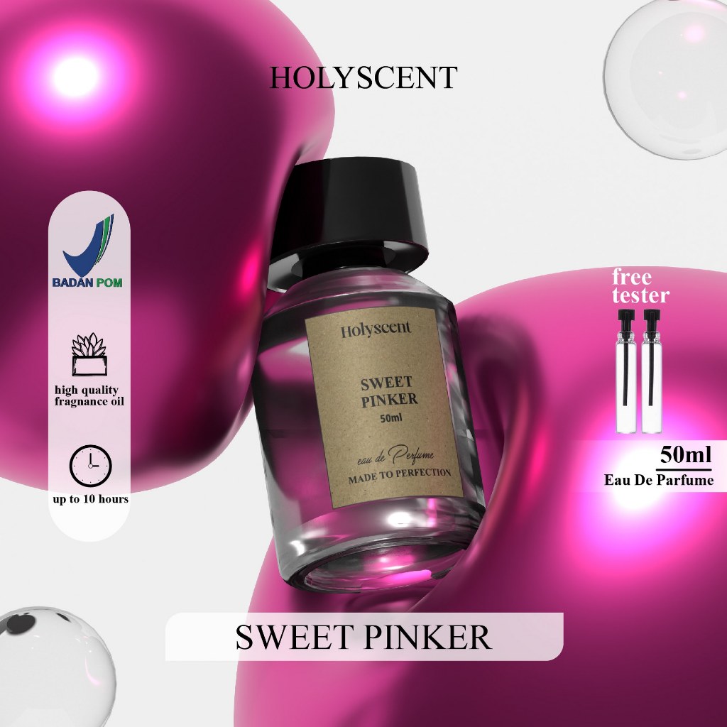 Jual Holyscent - Sweet Pinker Eau De Parfum / Parfum Wanita Aroma Fresh ...