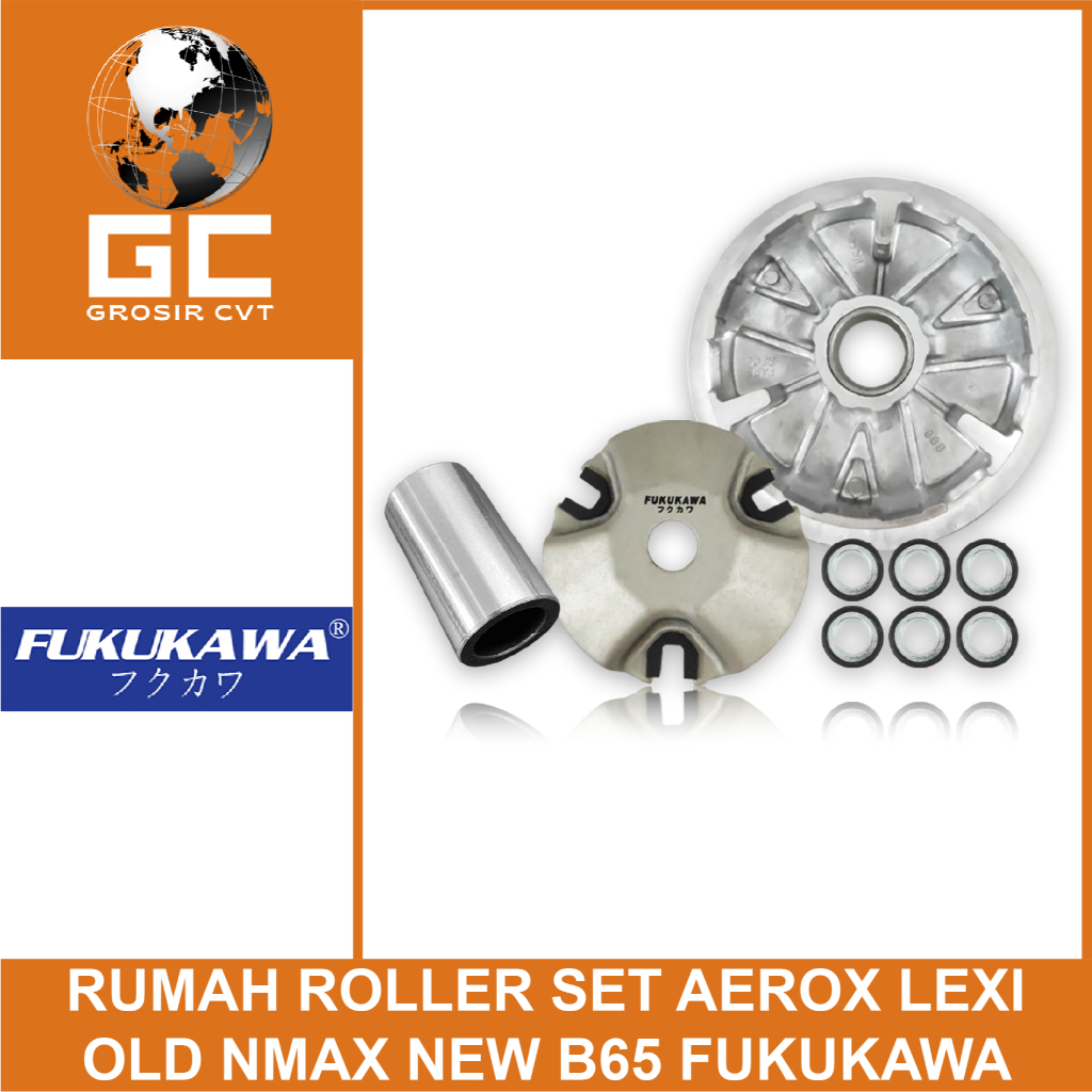 Jual Fukukawa Rumah Roller Set Yamaha Nmax All New Aerox Lexi Old New ...