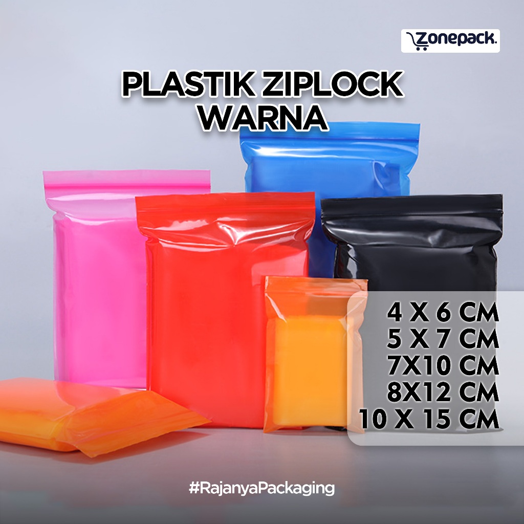 Jual [10 PCS] Plastik Klip Kemasan Obat | Plastik Klip PE Kemasan ...