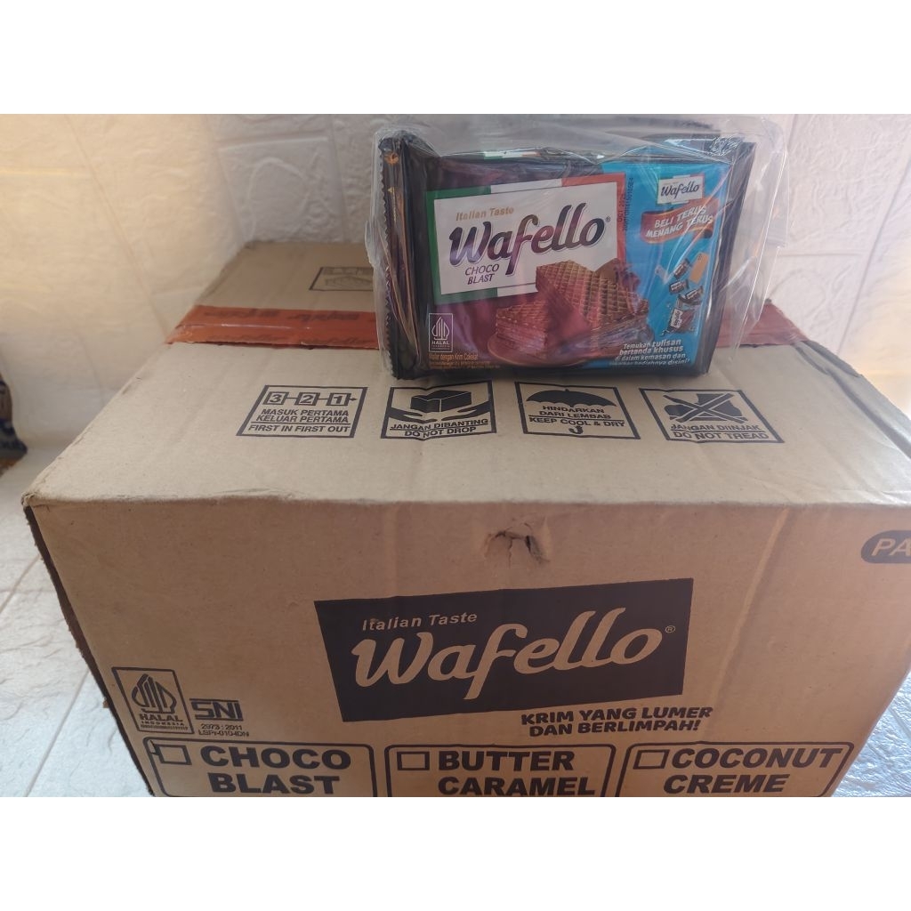 Jual Roma Wafello 1 karton isi 60pcs | Shopee Indonesia