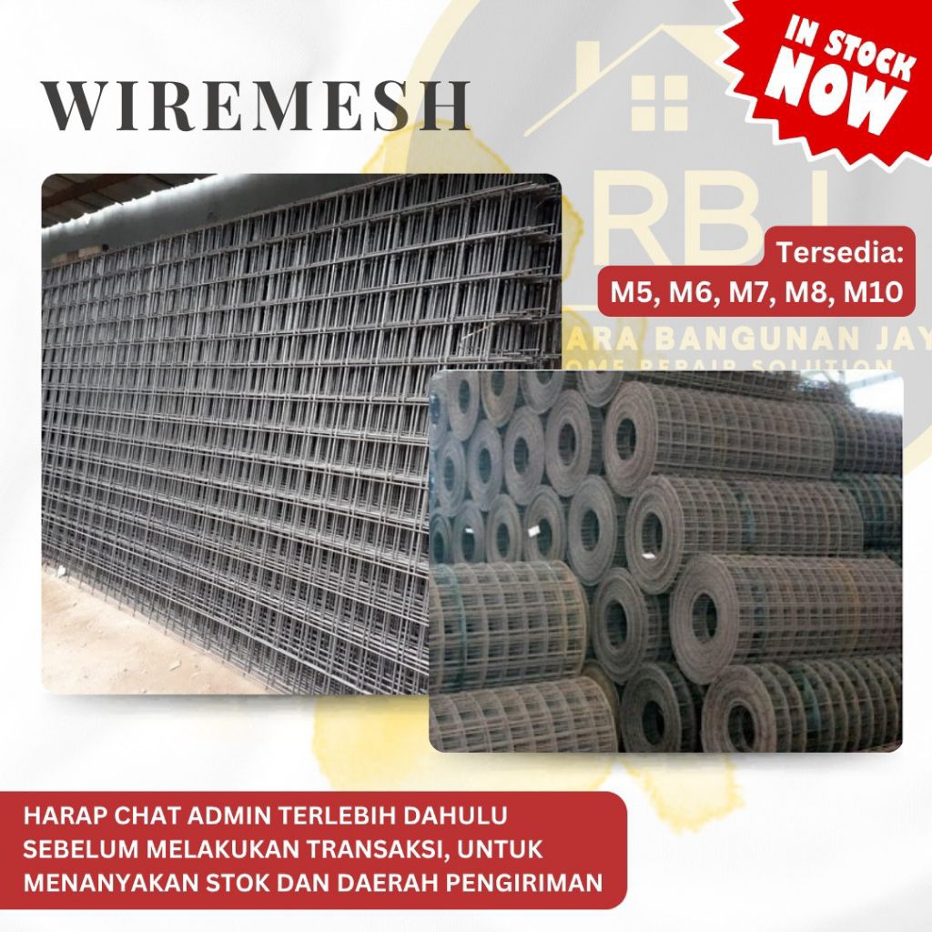 Jual (PER LEMBAR) - WIREMESH M5, M6, M7, M8, M10) | Shopee Indonesia