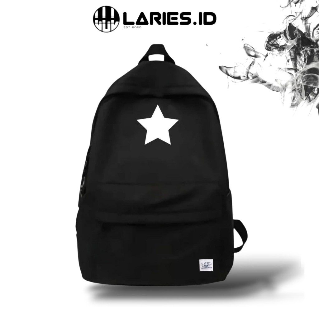 Jual LARIES Original - Tas Ransel Sekolah BINTANG Kantong Skena Trend Murah Buat Sekolah ...