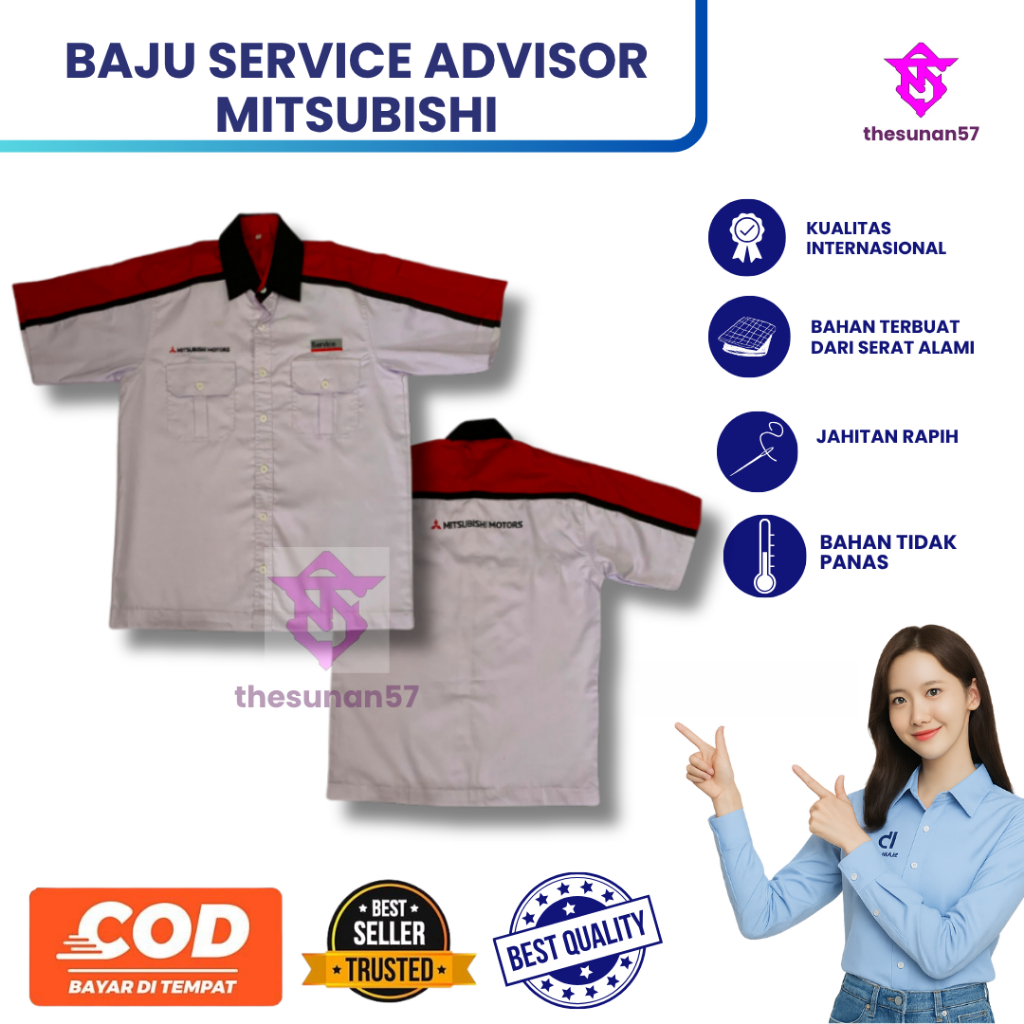 Jual BAJU MITSUBISHI MOBIL SA \ SA MITSUBISHI MOBIL \ SERAGAM ...