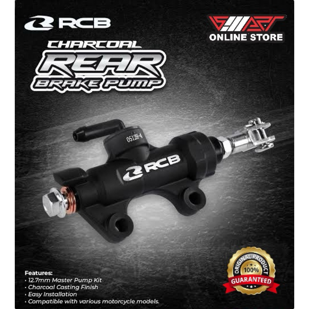 Jual POMPA MASTER REM BELAKANG RCB ( CHARCOAL ) / REAR BRAKE PUMP RCB ...