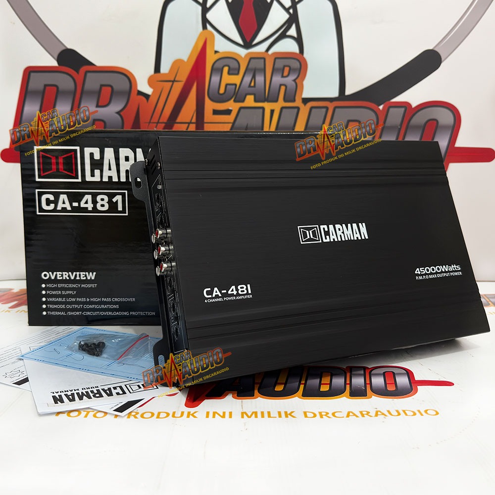 Jual Power Amplifier Mobil Carman Amplifier 4 Channel | Shopee Indonesia