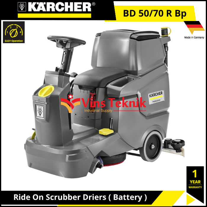 Jual KARCHER BD 50/70 R Bp Classic KAP Mesin Poles Pemoles Lantai Ride ...