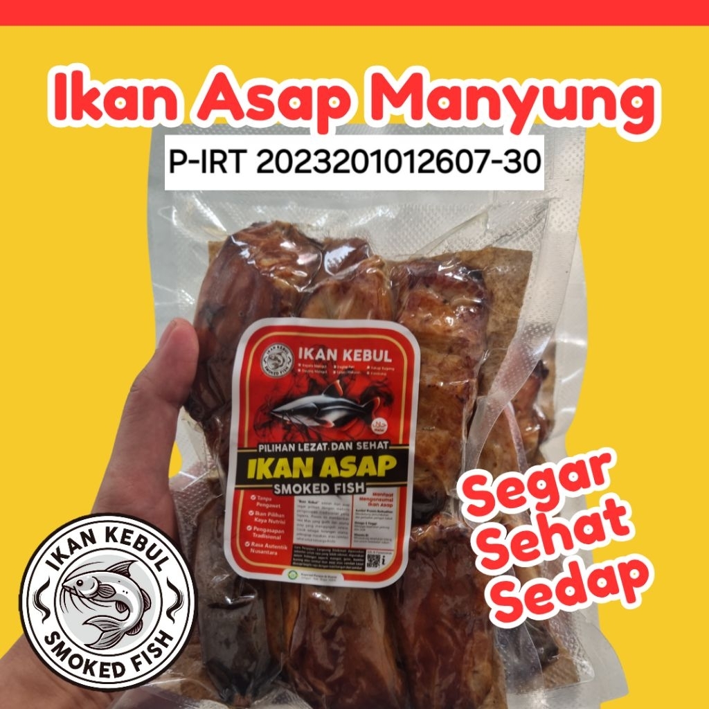 Jual Ikan asap manyung vakum khas demak isi 5 potong | Shopee Indonesia