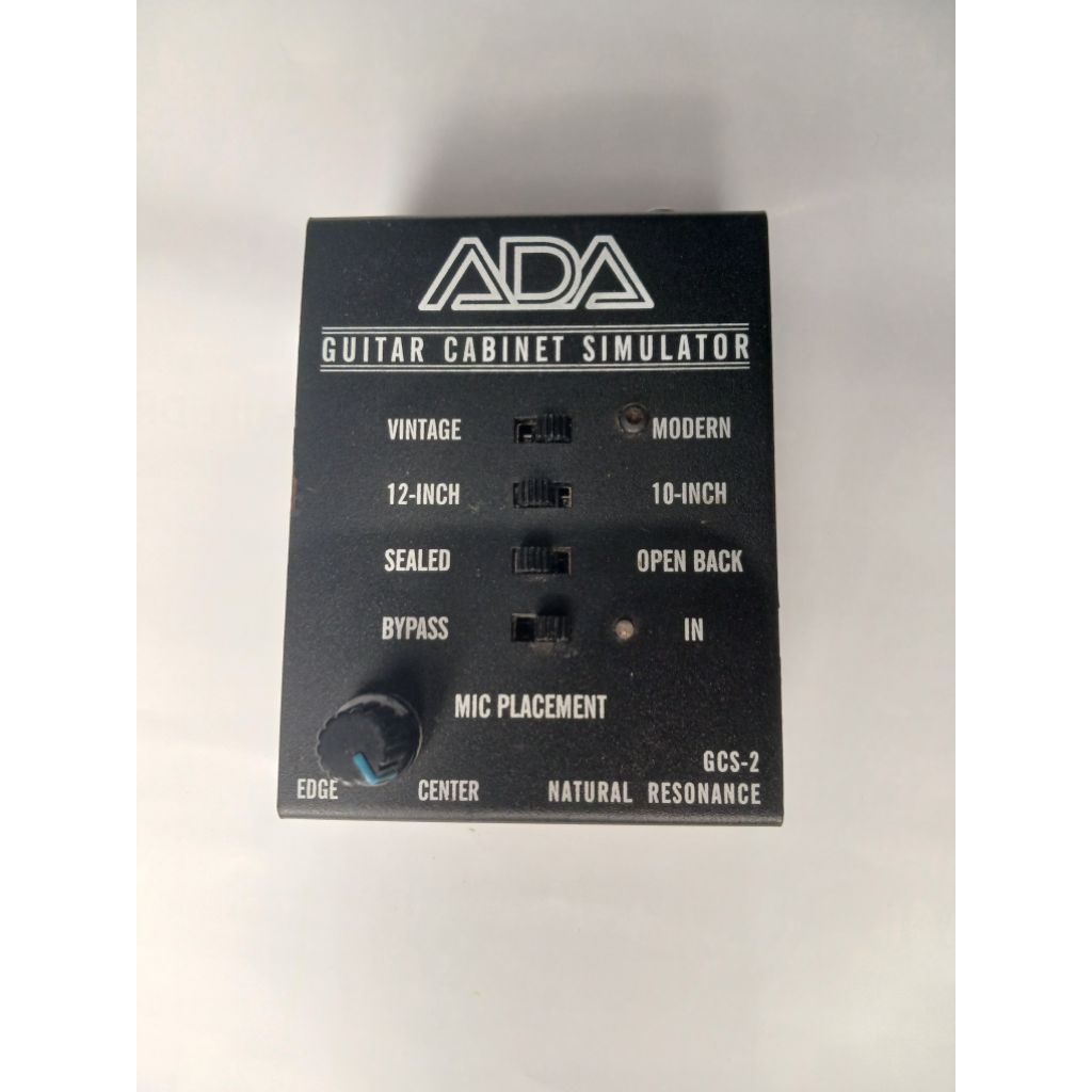 Jual Efek Gitar Cabinet Simulator ADA GCS 2 (Second) | Shopee Indonesia