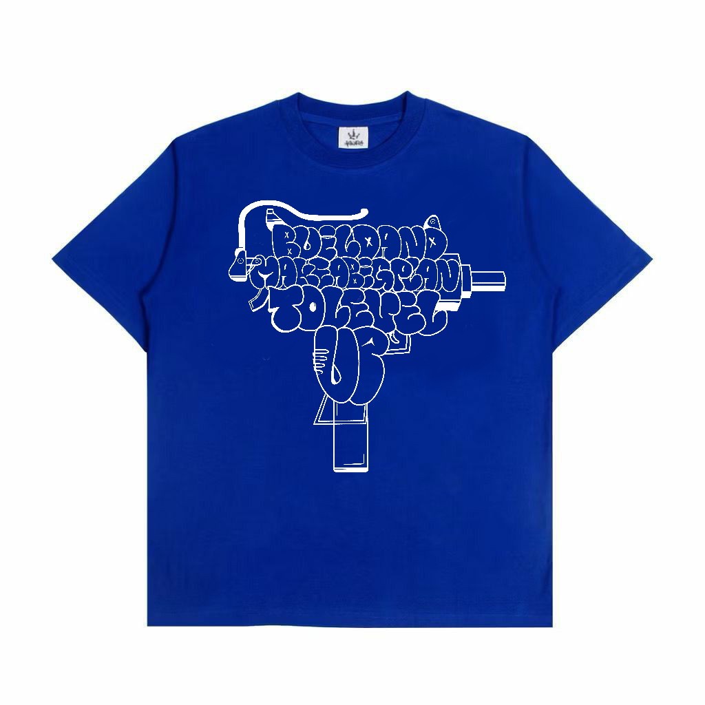 Jual Alexandra | Tees Reguler | Groza Blue Black White 24 cotton ...