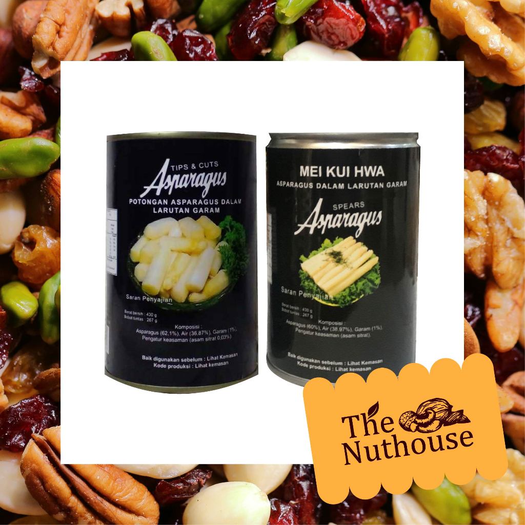 Jual Mei Kui Hwa Asparagus Tips & Cuts / Spears Long [Potongan ...