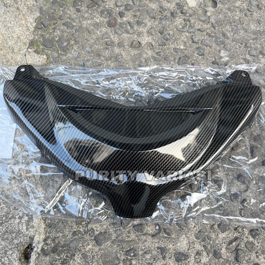 Jual Cover Tutup Ducktail Lampu Stop Belakang Full Carbon Hitam Kilat ...