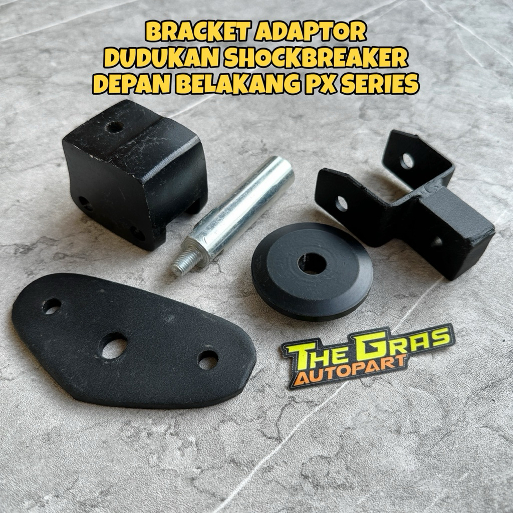 Jual Bracket Breket Brecket Adaptor Dudukan Shockbreaker Vespa Px Excel ...