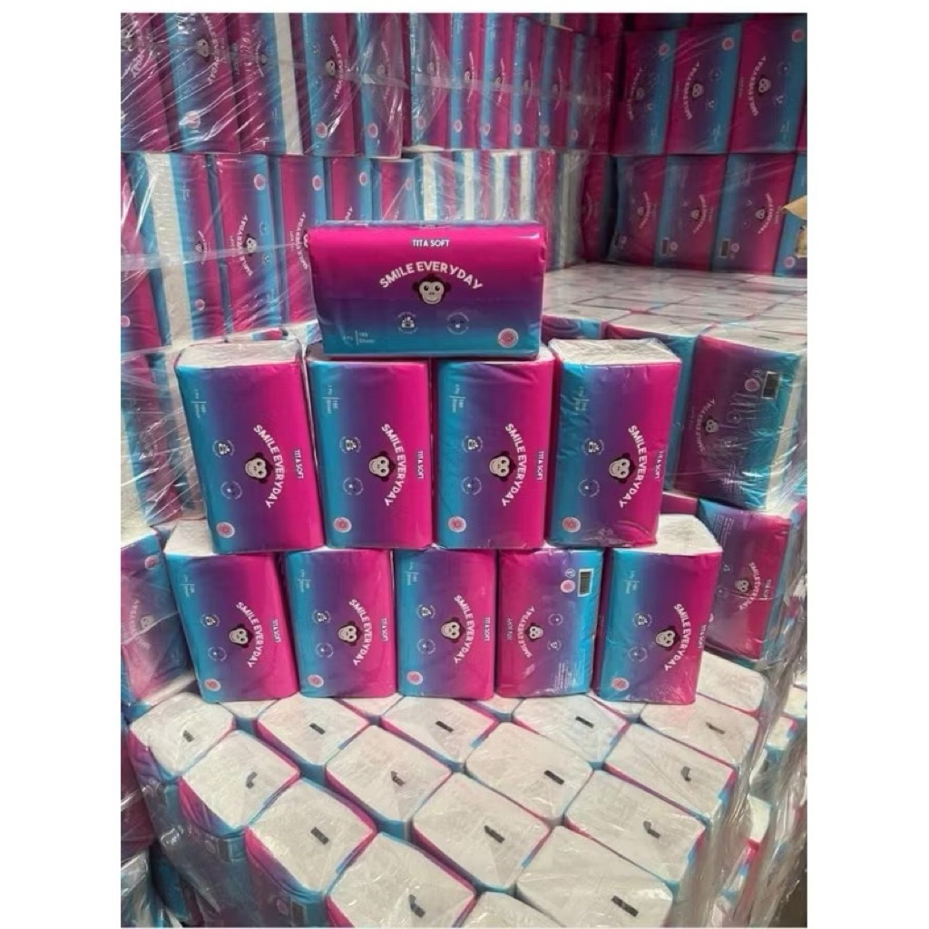Jual TISU TITASOFT 360helai 4pcs/4pack TISU WAJAH TISU SERBAGUNA TISSUE ...