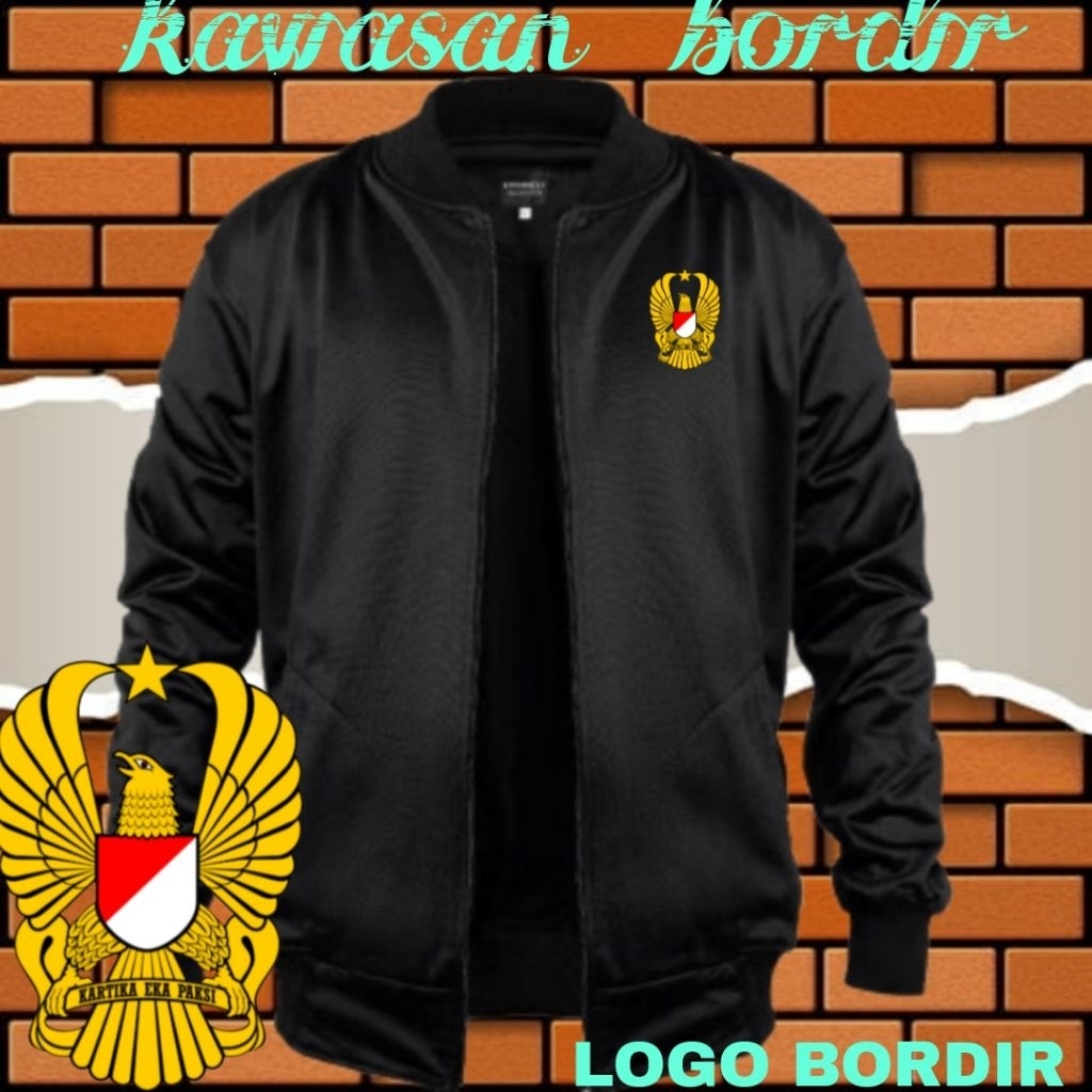 Jual Terbaru jaket TNI AD angkatan darat bomber TNI AD jaket angkatan ...