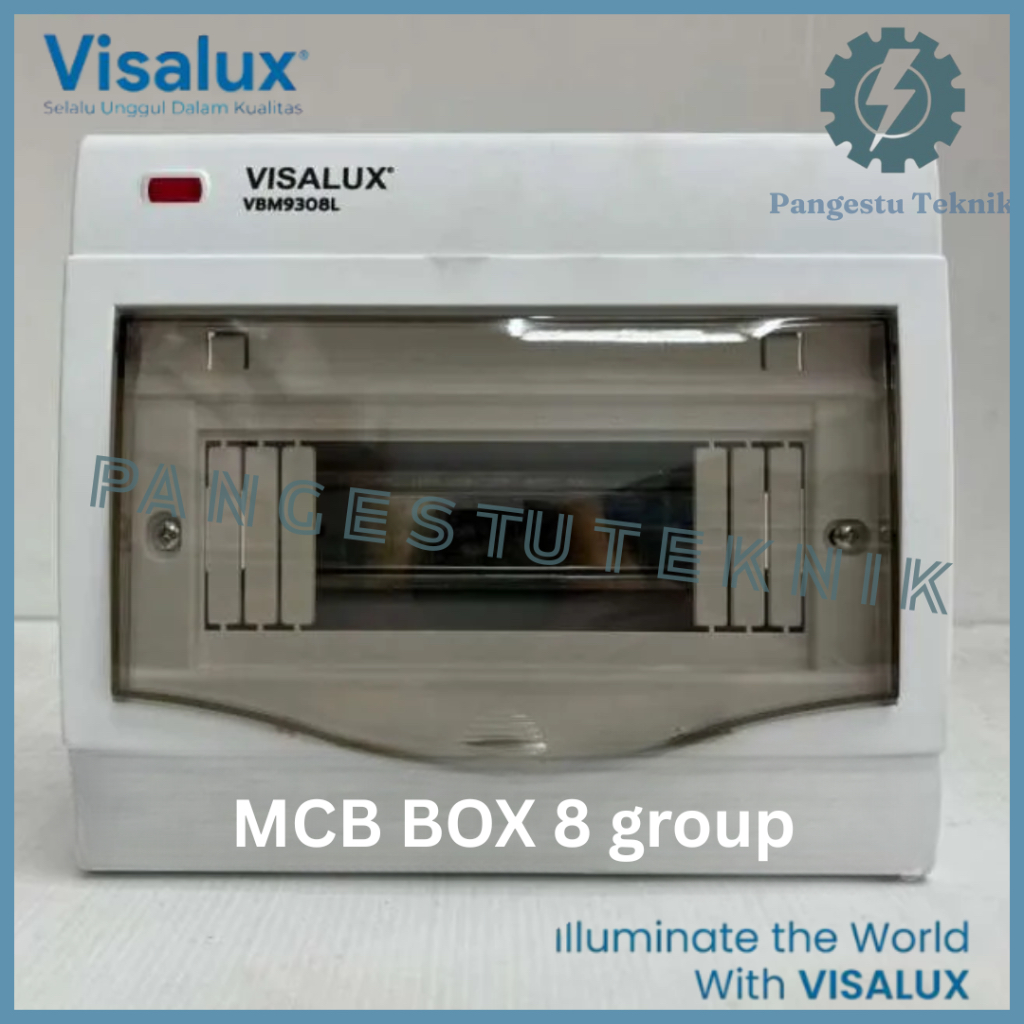 Jual Visalux Box MCB 8 GROUP Model Outbow dan Inbow / Box MCB 8 Modules ...