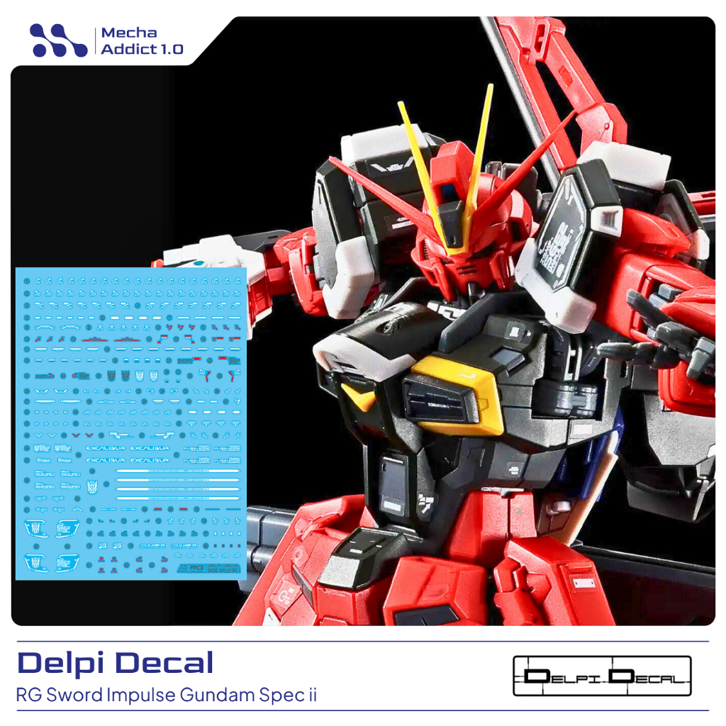 Jual Water Slide Decal RG Sword Impulse Gundam Spec ii by DELPI ...