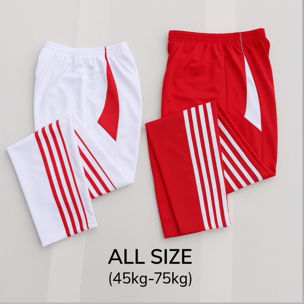 Jual Celana Training Merah Putih Model Baru Celana Olahraga Tenis Lari ...