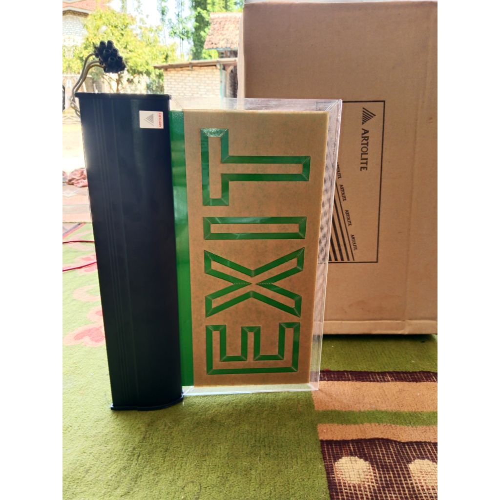 Jual LAMPU EMERGENCY EXIT ARTOLITE 1x T5 8W ORIGINAL | Shopee Indonesia