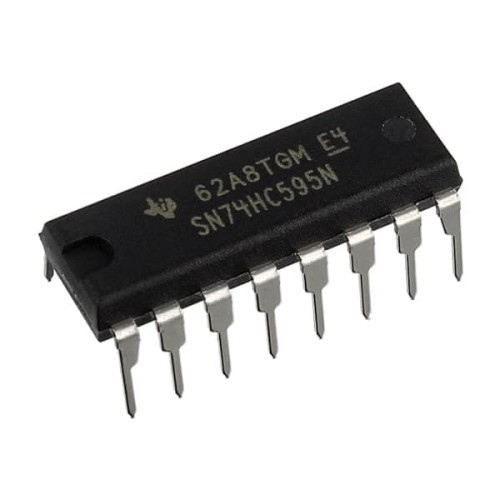 Jual 74HC595 74HC595N SN74HC595N 8 Stage Serial Shift Register DIP IC ...