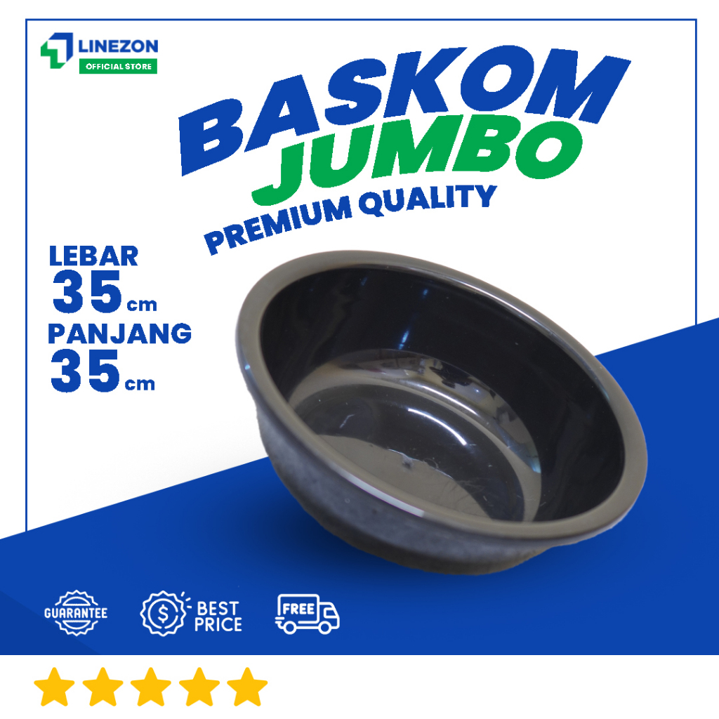 Jual Baskom Jumbo / Wash Basin / Size 35cm Premium Quality / Baskom ...